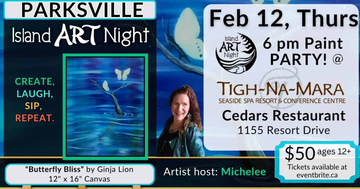 Art Night returns to Tigh-Na-Mara with Michelee | Parksville Qualicum ...